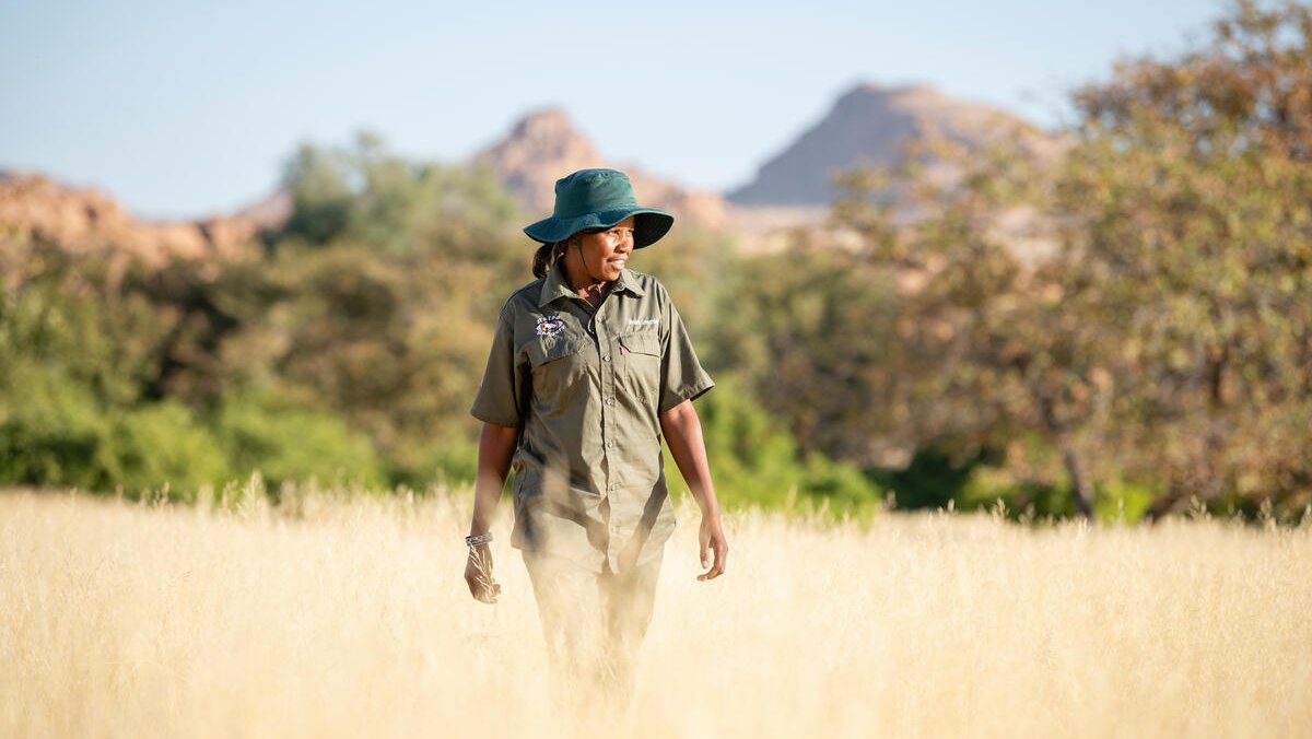 Female rangers help protect black rhinos in Namibia | World Wildlife Fund