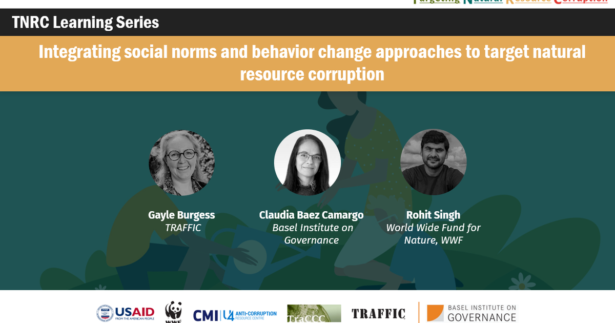 TNRC Integrating social norms and behavior change approaches to target ...